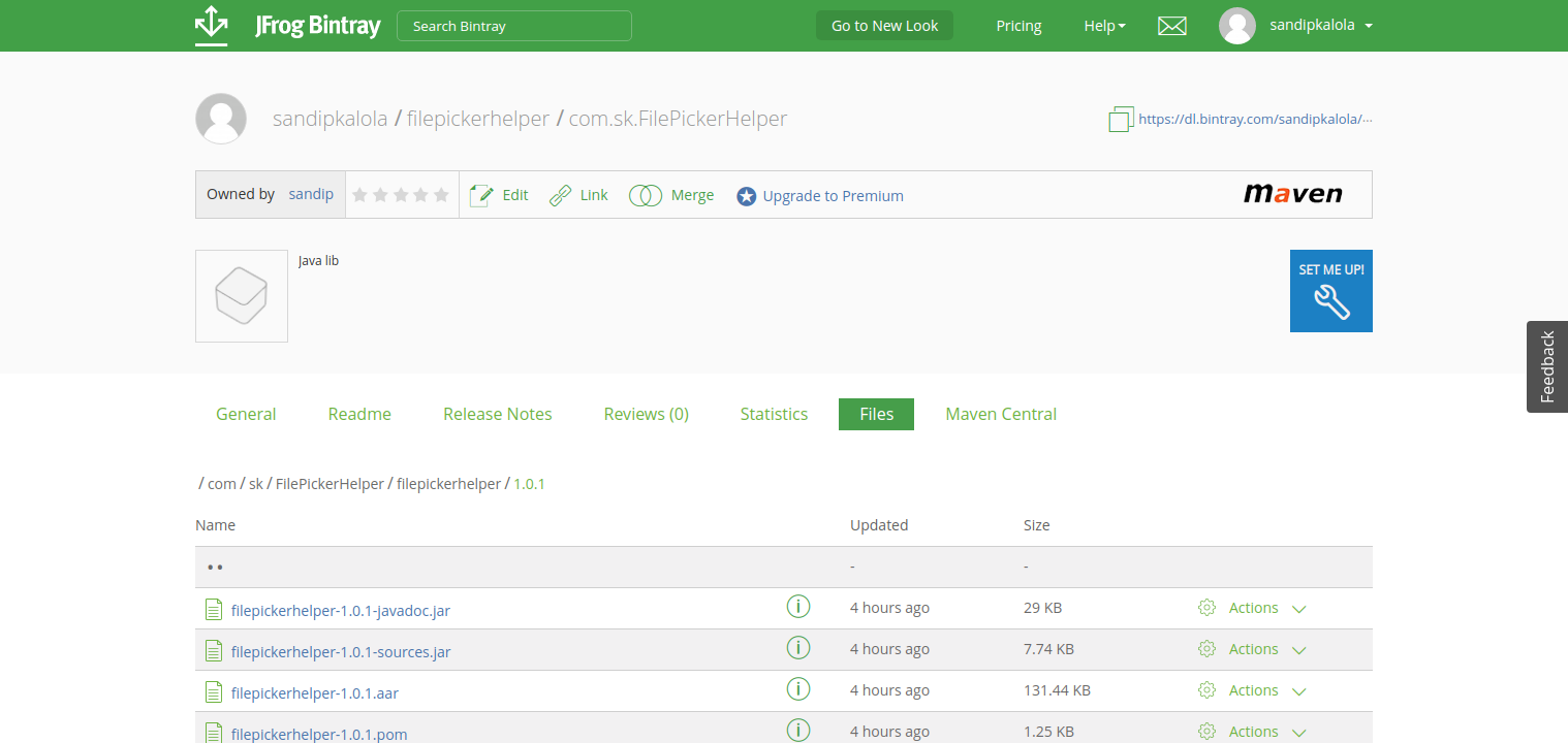 How to publish your library to jCenter - Goldenmace IT Solutions